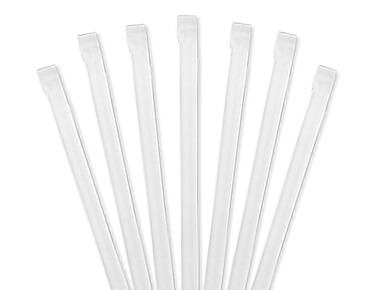 Paper Flexi Straw - Individually wrapped | White | Roastar NZ